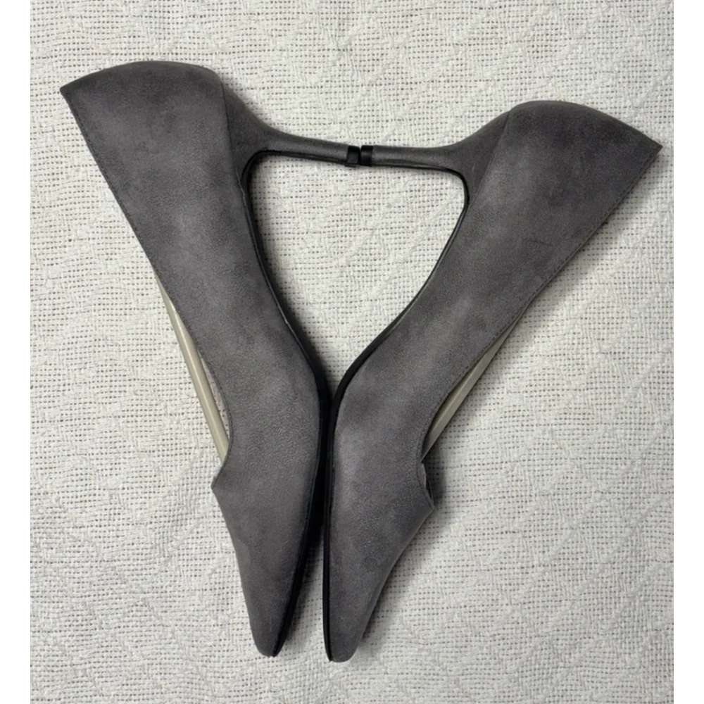 French Connection | Shoes | Nib French Connection Kate Grey Suede ...